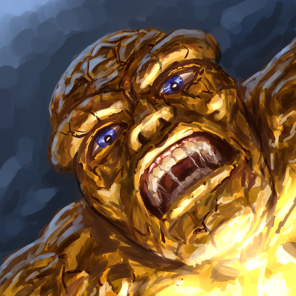 The Thing Fan Art, Fantastic Four Art Print – Kyle La Fever Art